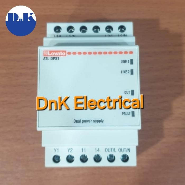 Jual Dual Power Supply module Merk LOVATO Type ATL DPS1 / ATLDPS1 - Jakarta Barat - DnK ...