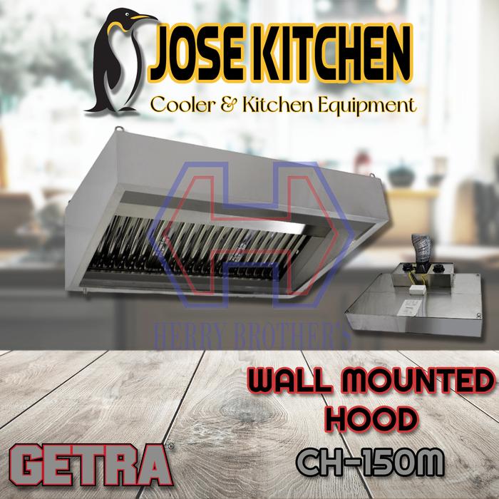 Jual Wall Mounted Cooker Hood Cerobong tipe CH-150M Getra - Kota Malang ...