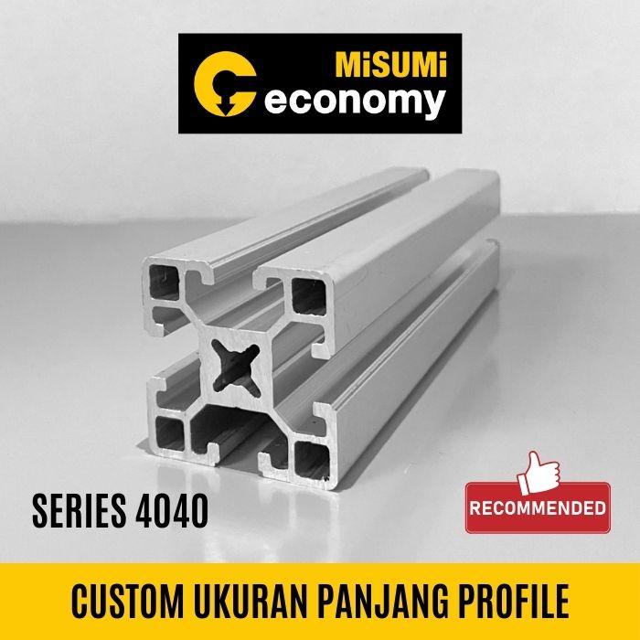 Jual Aluminum Frame / Aluminium Profile 4040 Standard, Slot Width 8mm ...