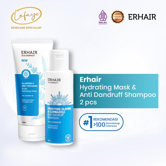 Promo ERHA ERHAIR Scalperfect Shampoo + Masker Rambut - Anti Ketombe ...