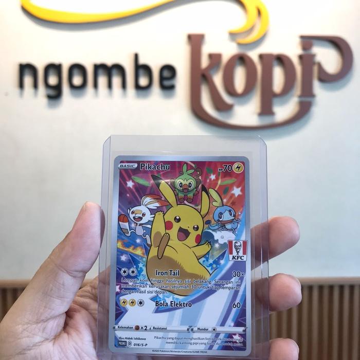 Jual Kartu Pokemon Pikachu TCG Card Edisi KFC - Jakarta Utara - asian ...