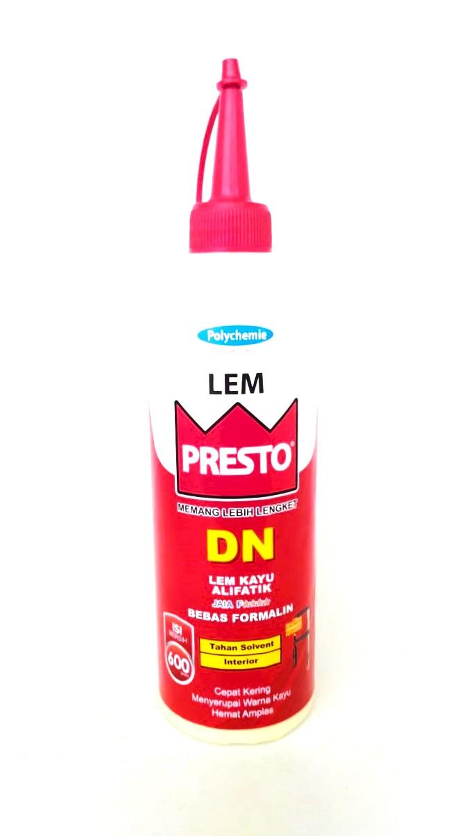 Jual Lem Kayu Presto DN 600 Gram Lem Kayu Alifatik Lengket Cepat Kering ...