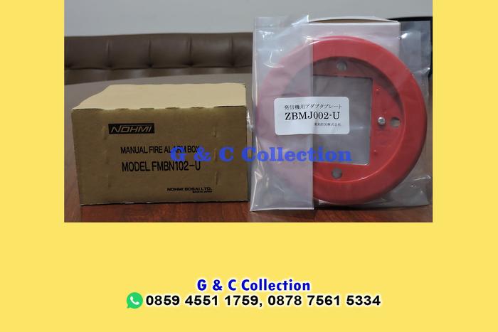 Jual Nohmi Addressable Manual Push Button type FMBN102-U RECES MOUNTING ...