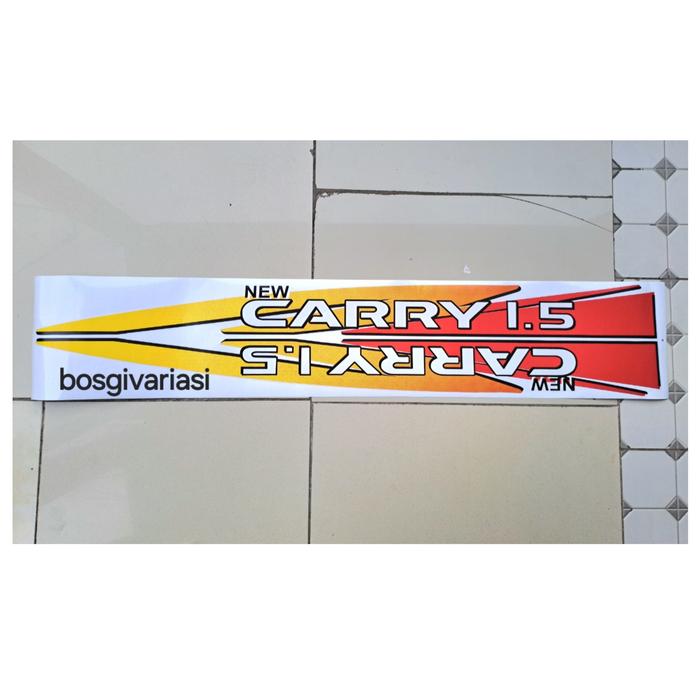 Jual stiker sticker Carry 1.5 carry new 1.5 luxury pikup pickup ...
