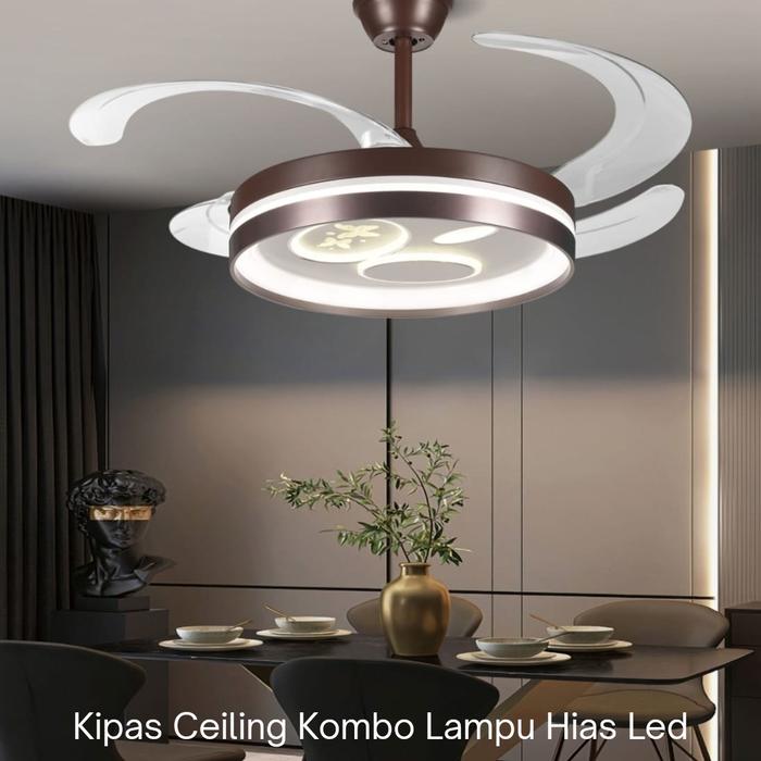 Jual LAMPU KIPAS LED KIPAS CEILING LED KIPAS PLAFON LED LAMPU HIAS ...