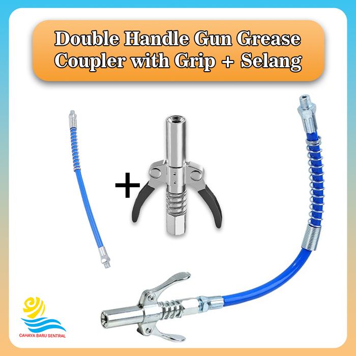 Promo Alat Aplikasi Minyak Gemuk Grease Gun Dengan Handle Ganda Selang ...