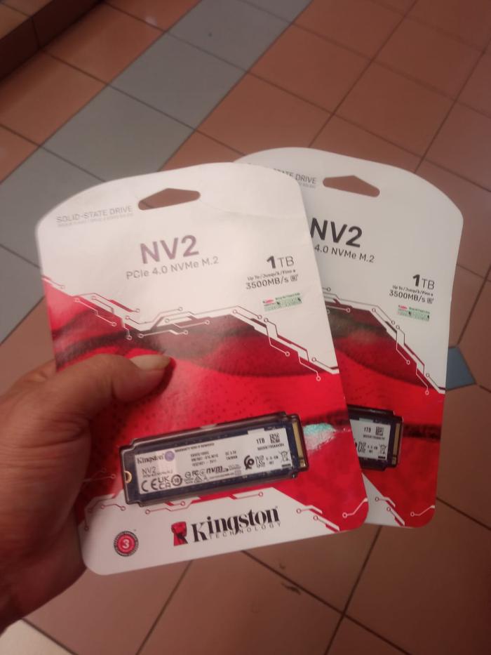 Jual SSD M.2 KINGSTONE NV2 NVME 1TB PCIE GEN 4 SNV2S/1TB - Jakarta Pusat - Supernova Computer ...