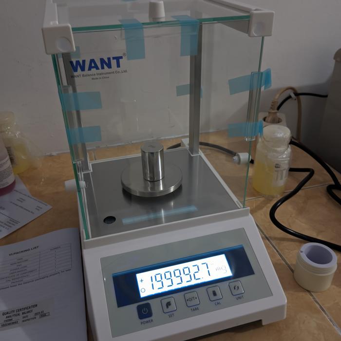 Promo Timbangan Analitik Analytical Balance 220 g x 0.0001gram WANT ...