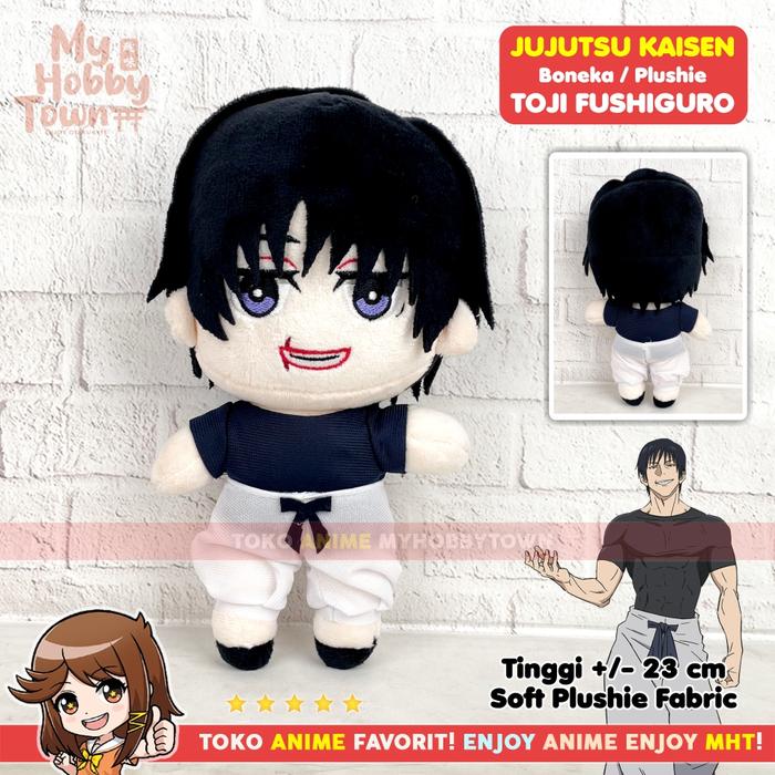 Jual Boneka Anime Jujutsu Kaisen : Toji Fushiguro Plushie Doll - Kab ...