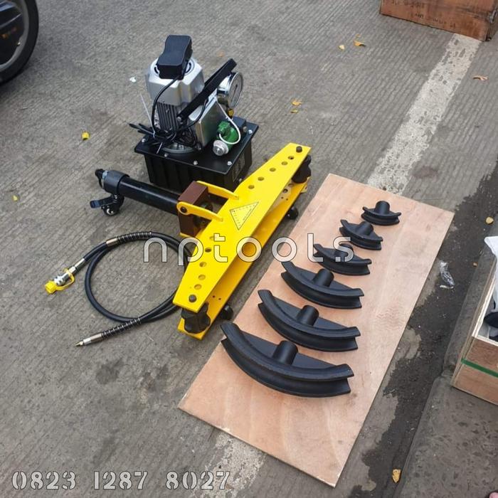 Jual mesin bending hydraulic pipe bender 1/2 - 2 Inch + Motor Pump ...