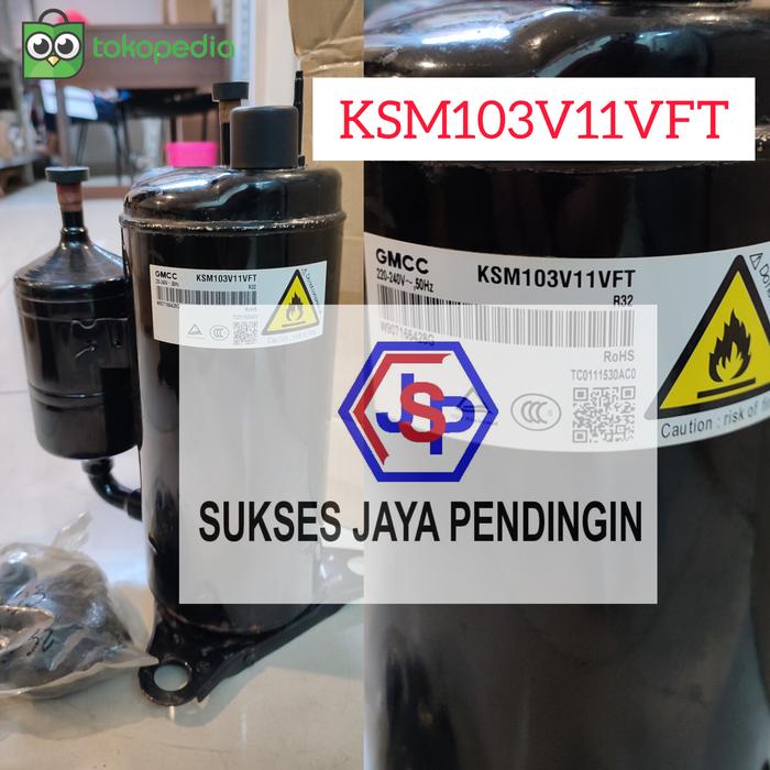 Jual Compressor GMCC KSM103V11VFT 1PK R32 / Kompresor GMCC KSM103V11VFT ...