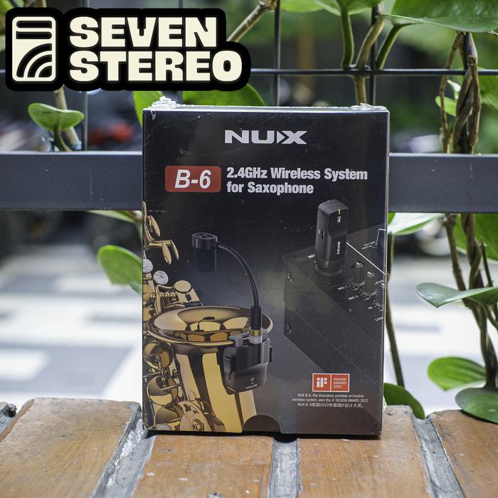 Jual NUX B6 Wireless Saxophone System Mic Sax microphone - Kota Bandung ...