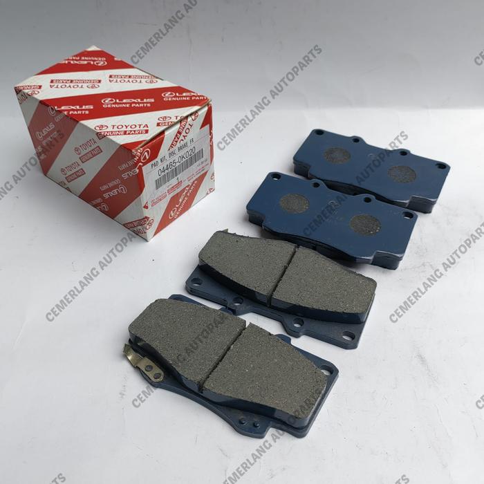 Jual Brake Pad Kampas Rem Depan Hilux Vigo DC Old Fortuner 04465-0K020 ...