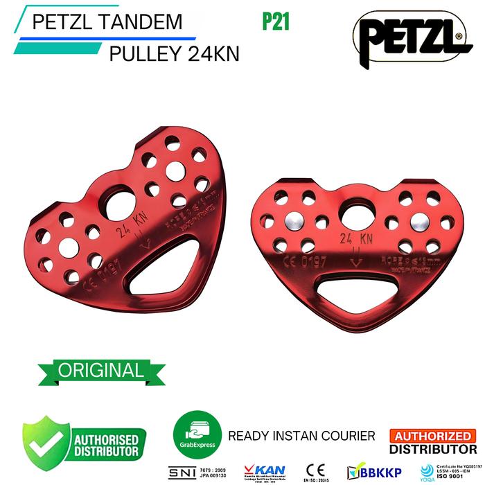Jual Petzl Tandem Pulley P21 - Tandem Speed Pulley Original 100% ...