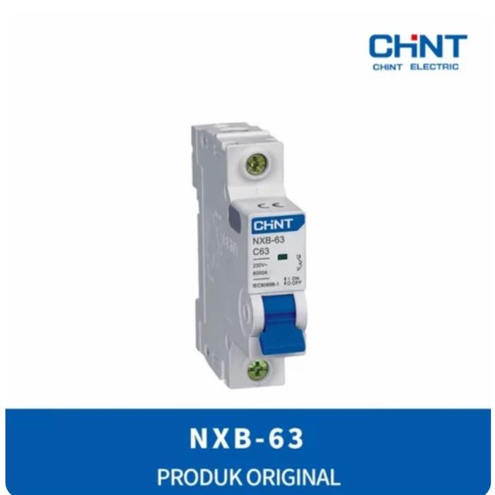 Jual CHINT MCB NXB-63 1P 6kA 1A 2A 4A 6A 10A 16A 20A 25A 32A 40A 50A 63A - 25A - Jakarta Barat ...