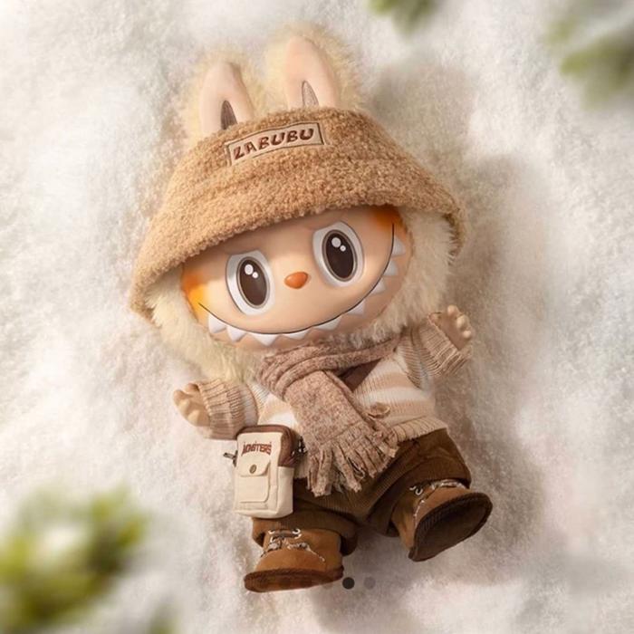 Jual Labubu The Monster Dress Be Latte Big Flush Toy Doll (38 cm ...