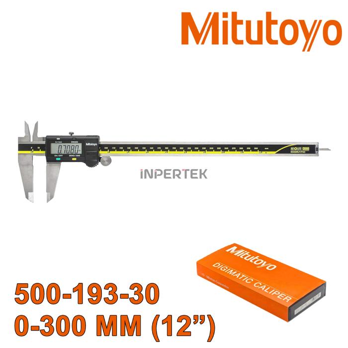 Promo Vernier Digital Caliper 300 mm MITUTOYO 500-193-30 0.01 Sigmat 12 Inch Jangka Sorong 0 ...