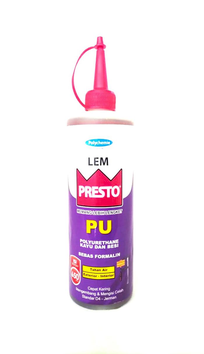 Jual Lem Presto PU Polyurethane - Kayu dan Besi - 650 Gram - Jakarta ...