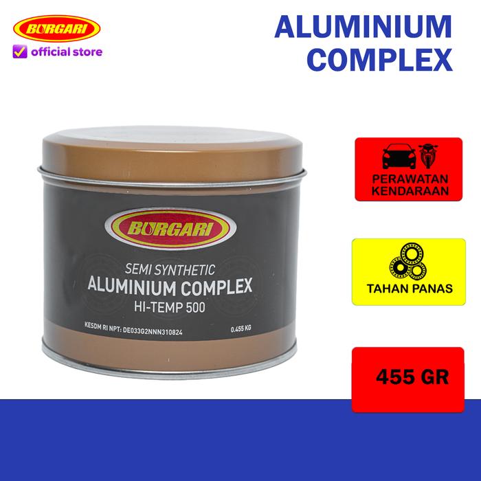 Promo Burgari Grease Aluminium Complex 455 Gr / Pelumas Gemuk Bearing ...