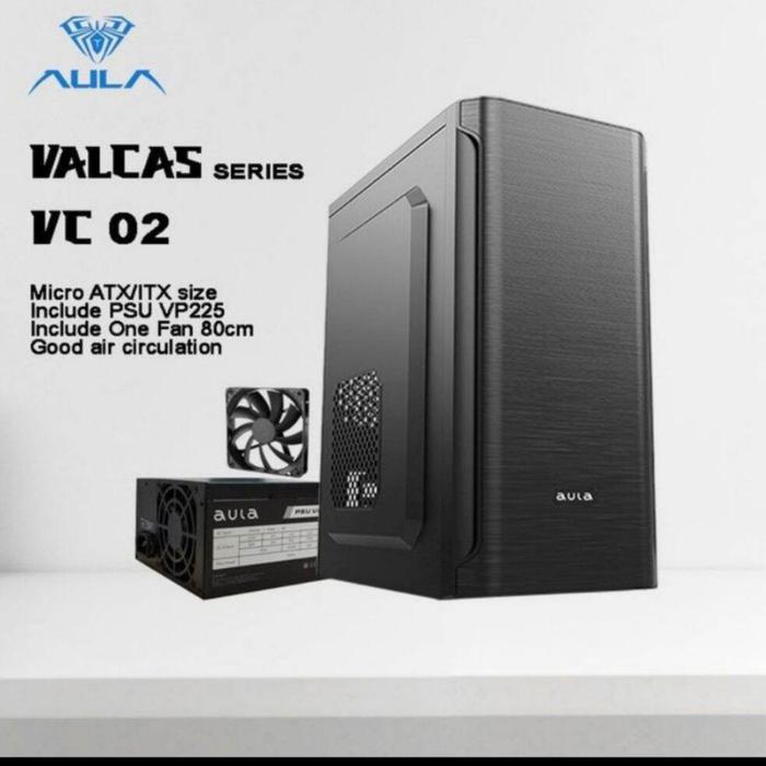 Jual Casing PC Aula Valcas VC-02 Include PSU 500W - Jakarta Utara ...