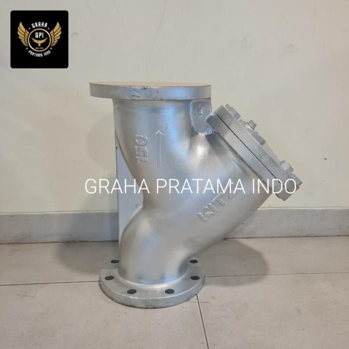 Jual Y STRAINER KITZ 6" INCH FLANGE JIS 10K CAST IRON / SARINGAN KITZ DN150 - Jakarta Pusat ...