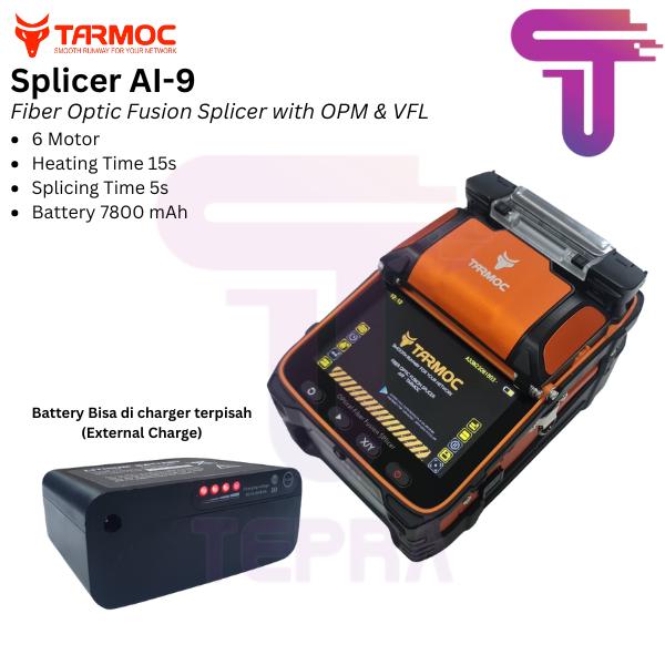 Jual Tarmoc Optical Fiber Fusion Splicer AI-9|FO Splicer AI9|FTTH ...