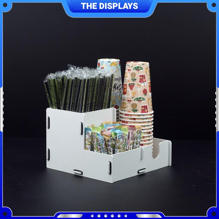 Jual RAK / RACK / DISPENSER / ORGANIZER PAPER CUP PVC MODEL E - Kab ...