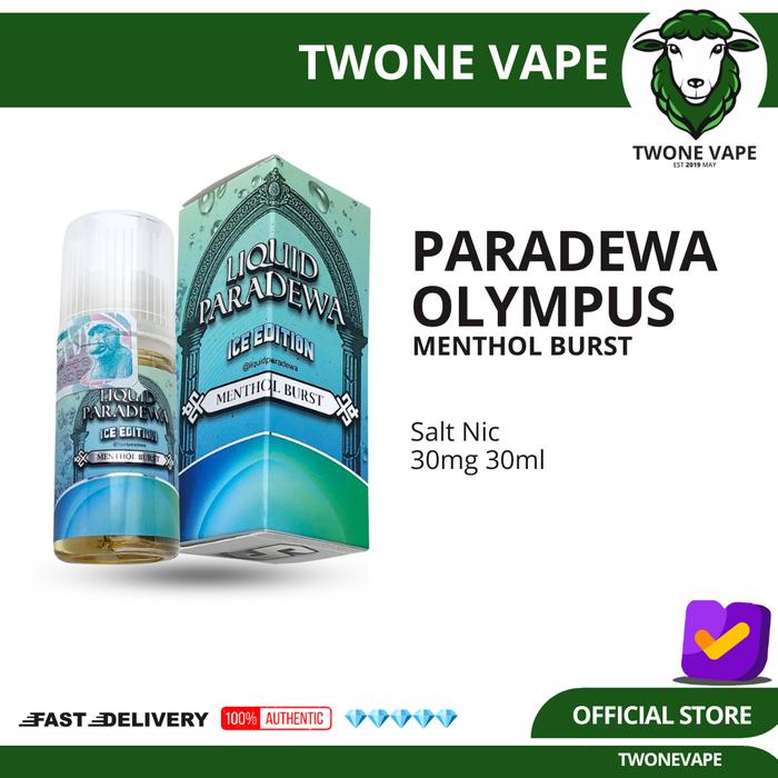 Jual Liquid Paradewa Olympus Ice Edition Menthol Burst Salt Nic 30ML ...