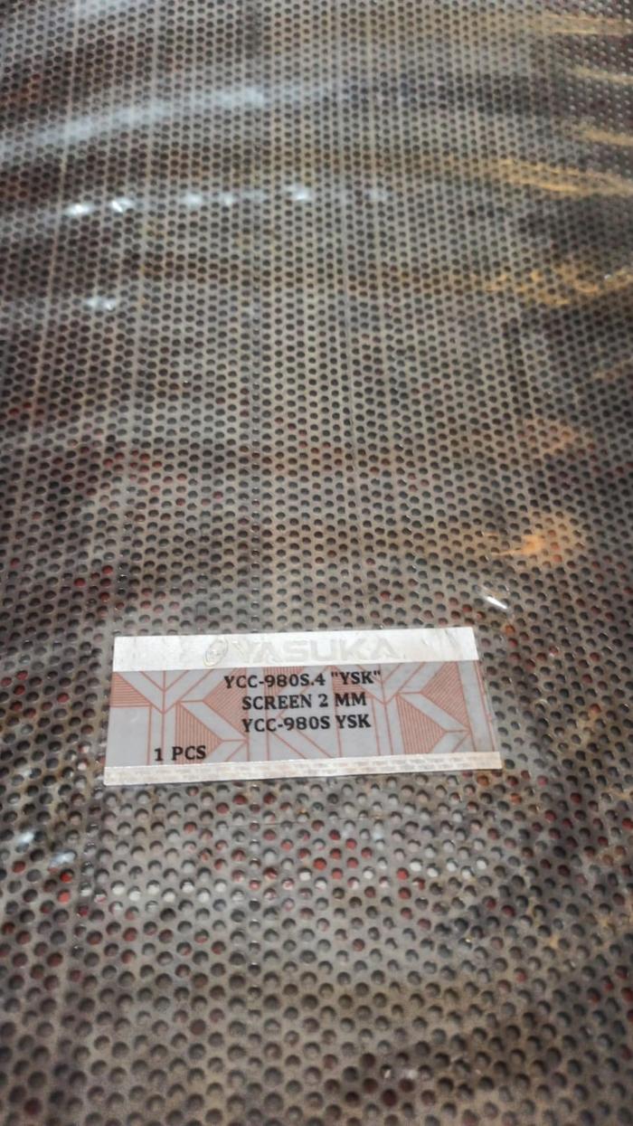 Jual SCREEN YCC 980 985 | SARINGAN YCC 980 985 | SARINGAN MESIN CACAH ...