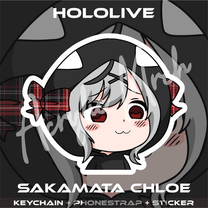 Jual GANTUNGAN KUNCI SAKAMATA CHLOE PEKORA VTUBER HOLOLIVE - Kota ...