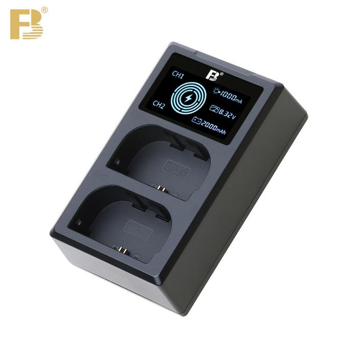 Jual FB LP E6 LCD Dual USB Charger for Canon wih Built-in USB Cable - Jakarta Utara - FB TECH ...