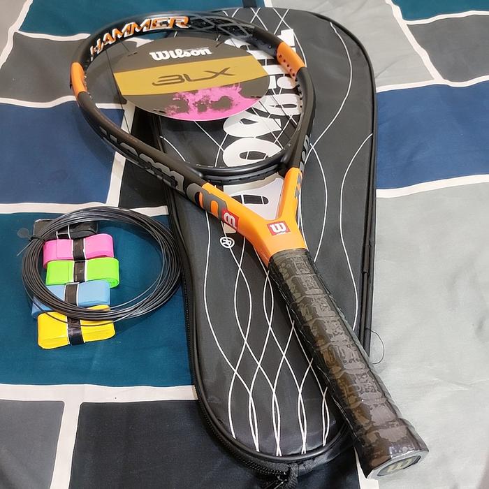 Jual RAKET TENIS WILSON HAMMER TOUR PREMIUM QUALITY 302 GRAM - Jakarta ...