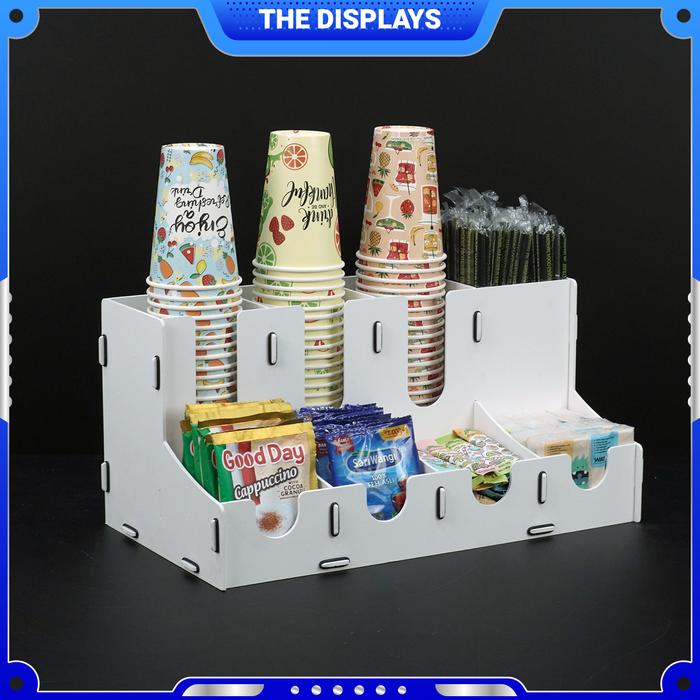 Jual RAK / RACK / DISPENSER / ORGANIZER PAPER CUP PVC MODEL C - Kab ...