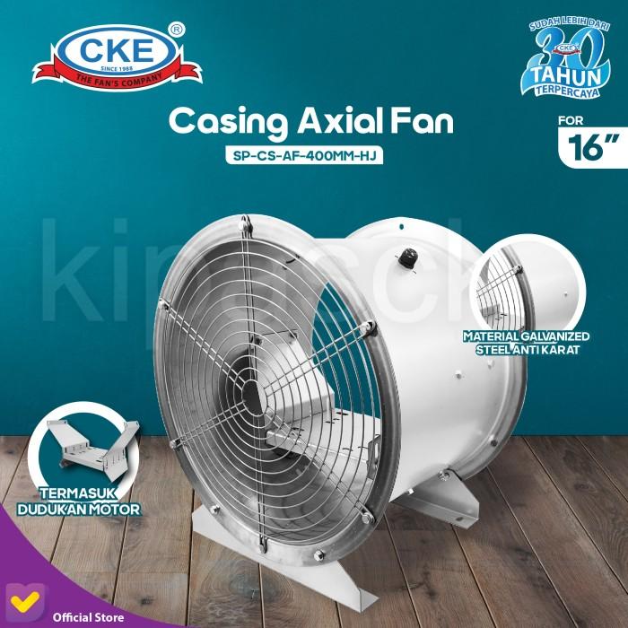 Jual CKE Casing Axial Fan 16 Inch Galvanis / Body Kipas Aksial Blower ...