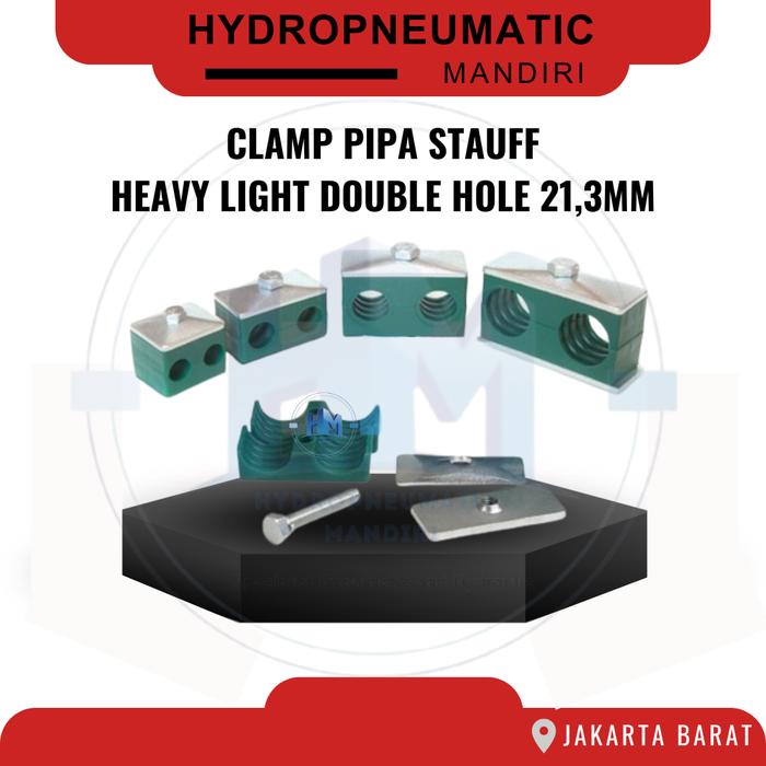 Jual 21.3MM KLEM PIPA LIGHT DUTY DOUBLE / KLEM PIPA STAUFF MODEL - Jakarta Barat ...