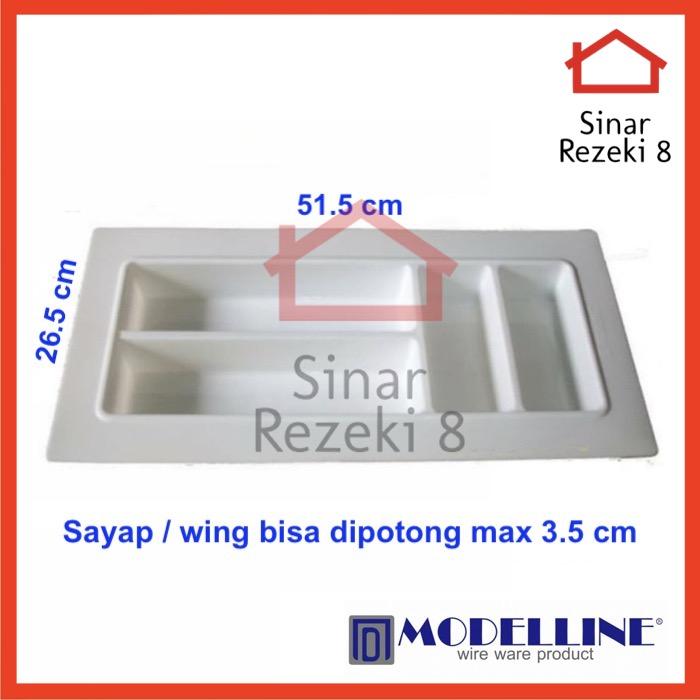Jual Rak Tempat Sendok Modelline KECIL / Garpu Pisau Sekat Laci Dapur ...