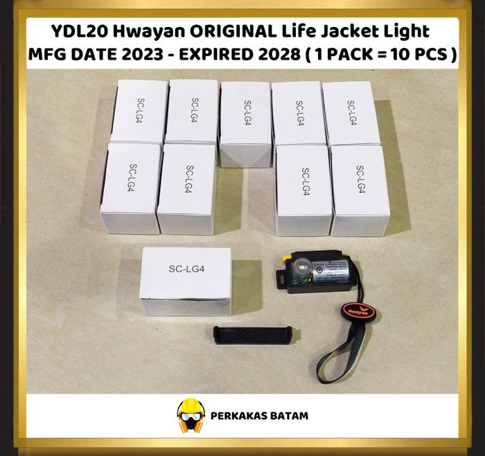 Jual hwayan YDL20 Life jacket Light Lampu Pelampung Life Jacket - Kota ...
