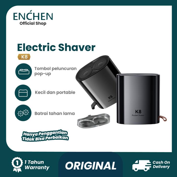 Promo Enchen K8 Pop-up Shaver Mini Travel Alat Cukur Elektrik Pencukur ...