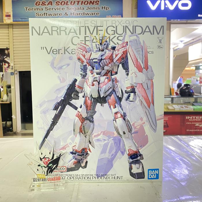 Jual MG Narrative Gundam C- Packs Ver.Ka / MG Narrative Gundam Ver Ka ...