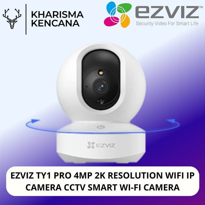 Jual EZVIZ TY1 PRO 4MP 2K RESOLUTION WIFI IP CAMERA CCTV SMART WI-FI CAMERA - Kota Malang ...