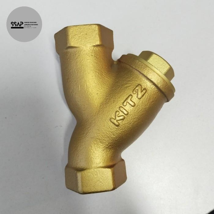 Jual Y Strainer kuningan kitz 2" inch / Y strainer 100% Original KITZ - Jakarta Barat - SINAR ...
