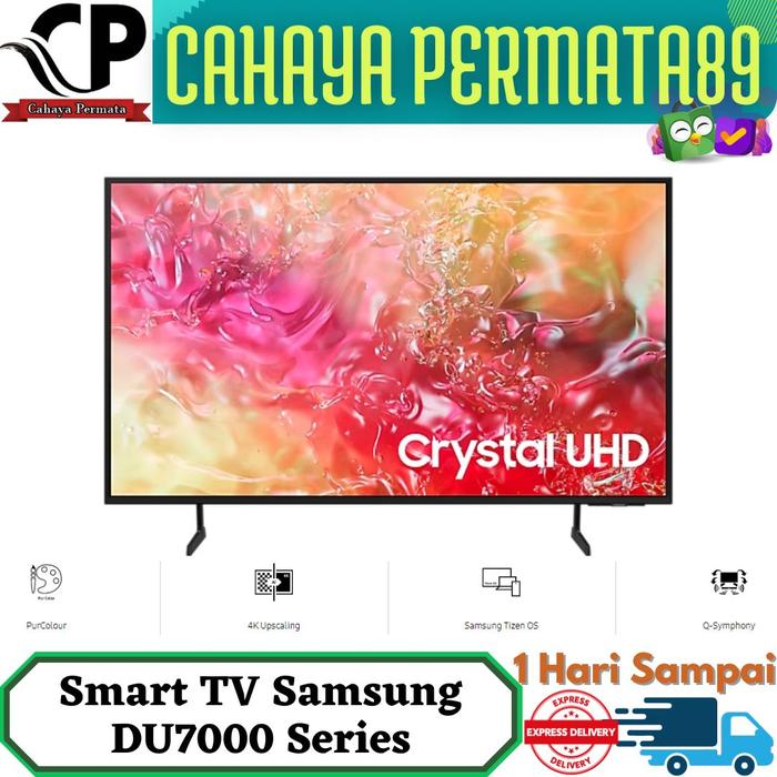 Promo SAMSUNG 65DU7000 Smart TV 65 INCH Crystal UHD 4K 65 DU7000 ...