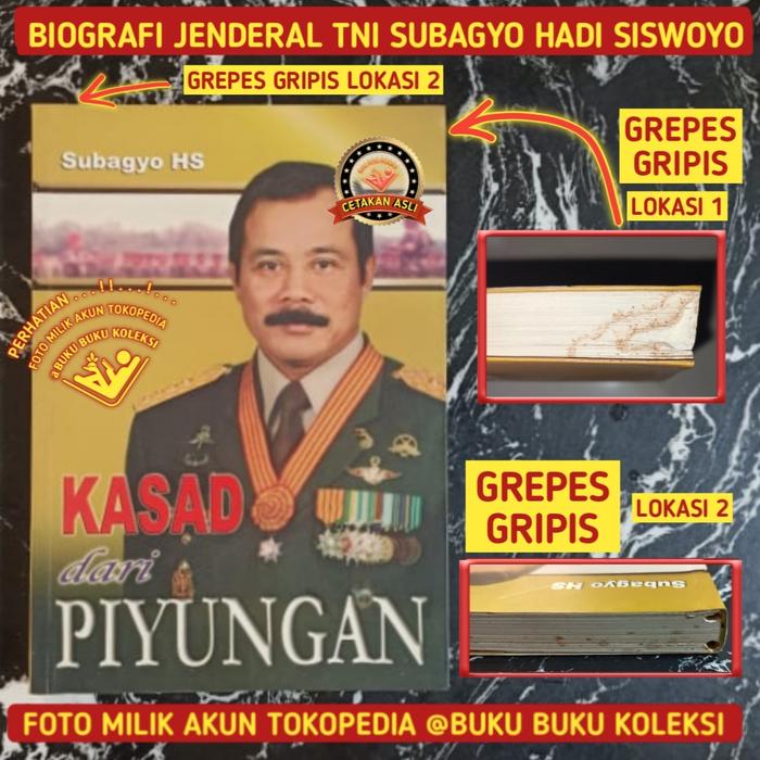 Jual BIOGRAFI JENDERAL TNI SUBAGYO HADI SISWOYO, MANTAN DANJEN KOPASSUS ...