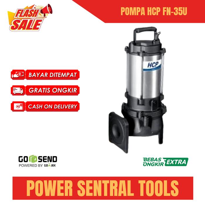Jual Pompa celup air limbah cutter 3" 5Hp 3Phase Pompa HCP FN-35U 5Hp ...