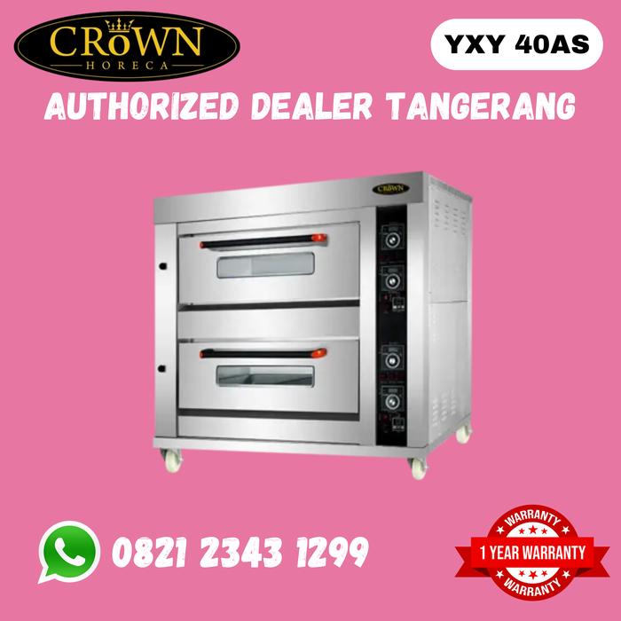 Jual CROWN YXY 40AS Standard Oven Gas 2 Deck 4 Tray - Kab. Tangerang ...