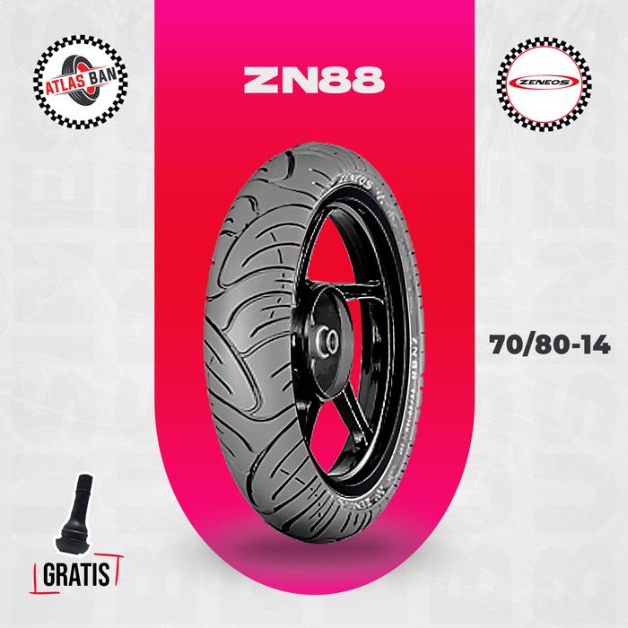Promo Ban Tubles Motor Matic ZENEOS ZN88 70/80 Ring 14 - Kota Depok ...
