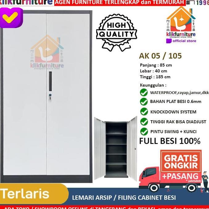Jual Lemari Arsip Filing Cabinet Besi Pintu Besi Plat Fc 2002 Sapporo ...