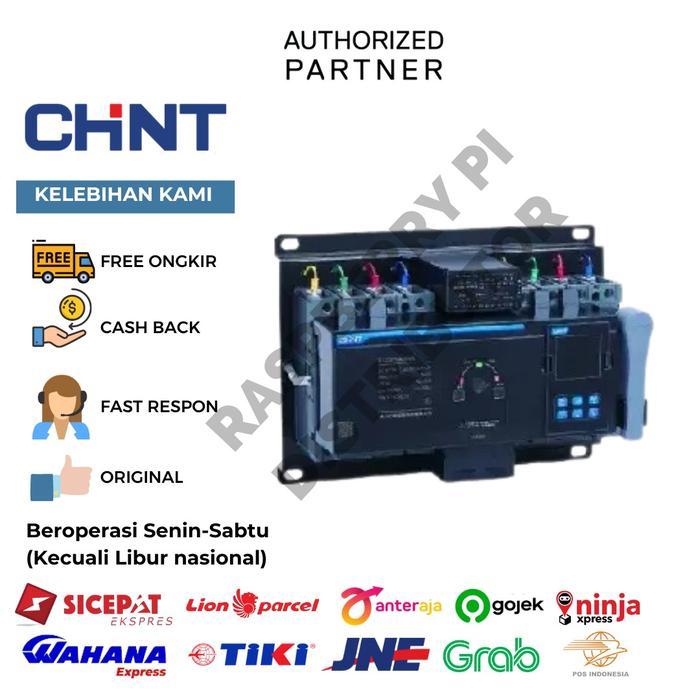 Jual Chint Automatic Transfer Switching NXZM-125S 4B 125A 25kA ...