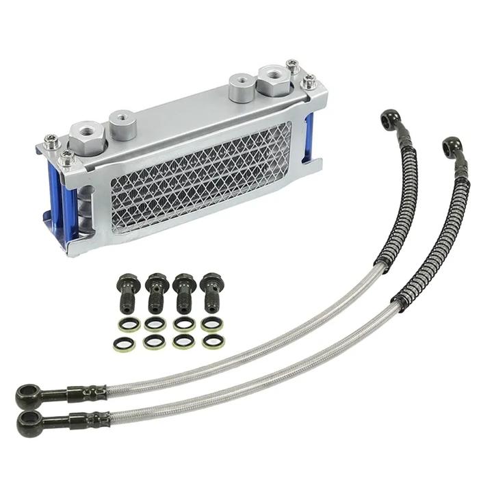 Jual Oil Cooler Motor Universal Pendingin Oli Untuk Motor 125-250cc ...