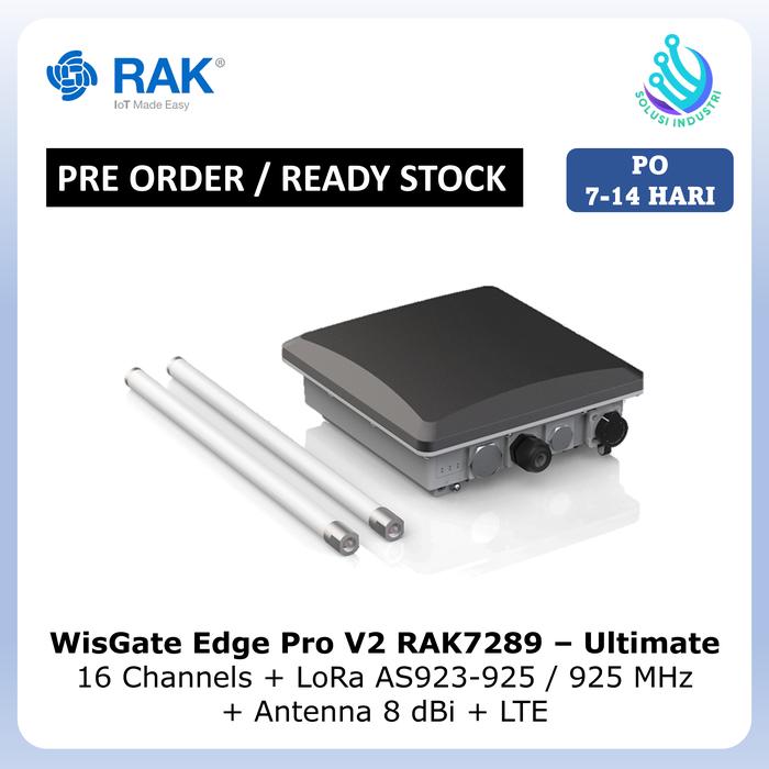Jual WisGate Edge Pro V2 RAK7289 LoRaWAN Gateway - Ultimate - Kota Bandung - Solusi_Industri ...